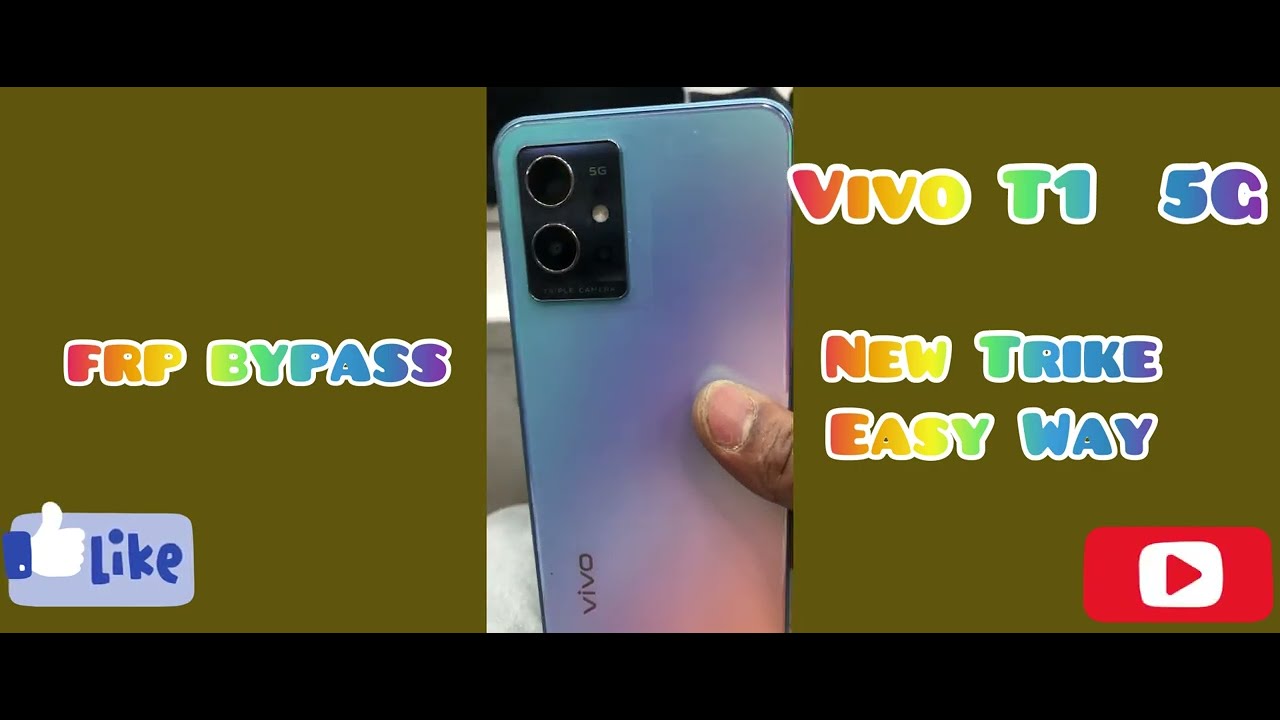 Vivo (V2141) T1 5G FRP Bypass - YouTube