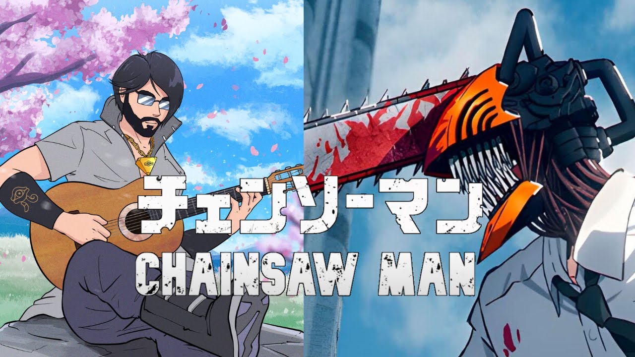 Chainsaw Man OP Kick Back (Kenshi Yonezu) - Fingerstyle Guitar Cover ...