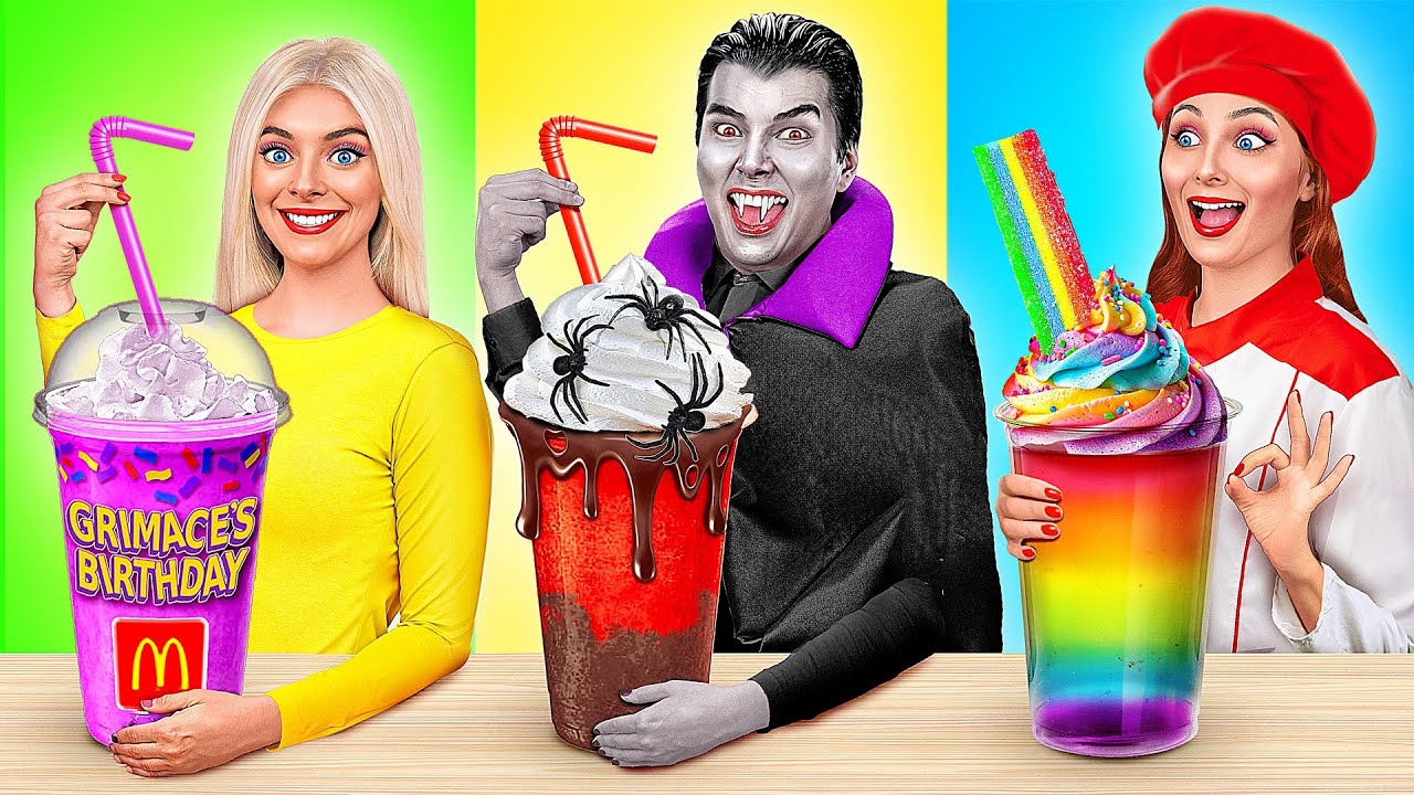 Ich vs Vampir: Koch-Challenge | Essensschlacht von Mega DO Challenge - YouTube