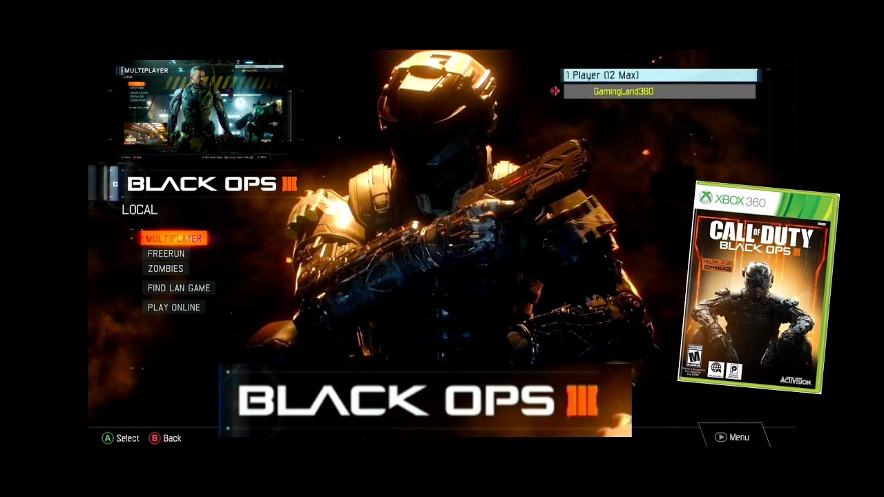 Black Ops 3 with DLC Xbox 360 gameplay - YouTube