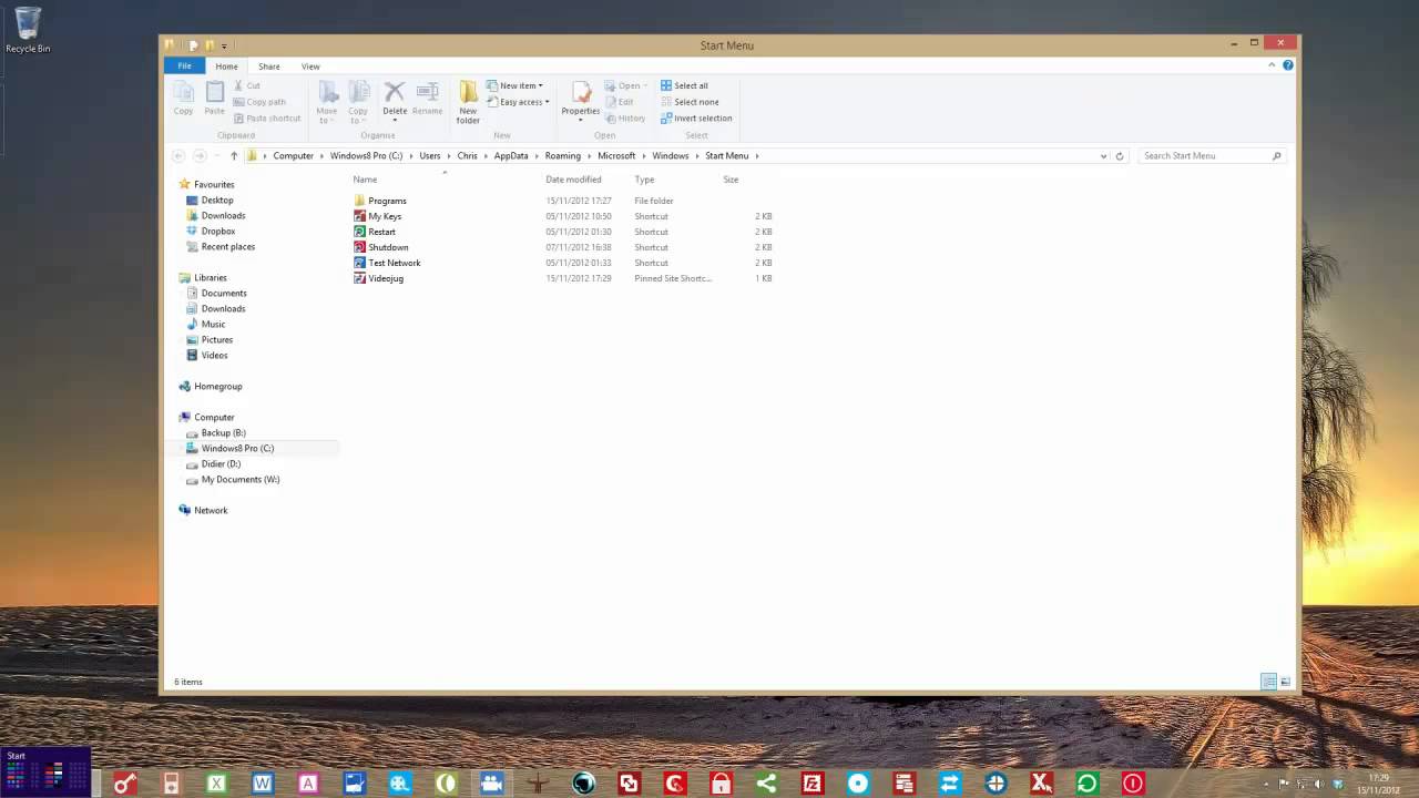Windows 8 - Creating Internet Explorer 10 shortcuts on the Metro ...