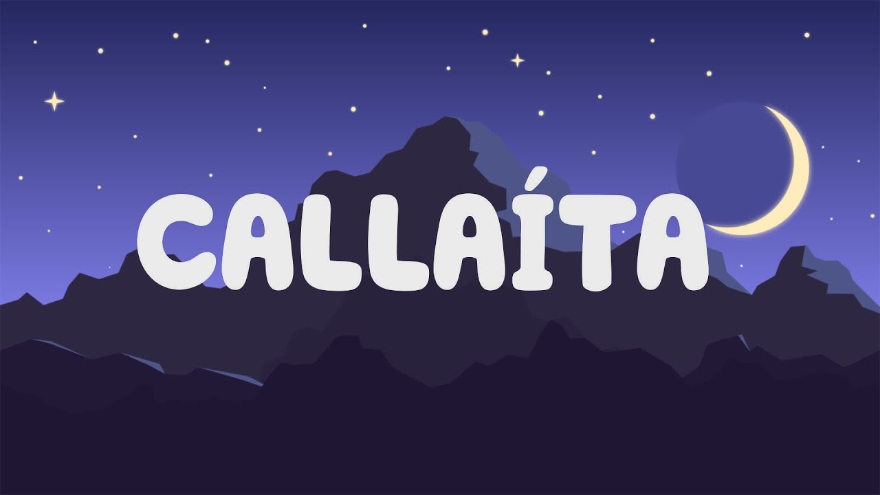 Bad Bunny - Callaita (Letra/Lyrics) - Mix Reggaton 2023 - YouTube