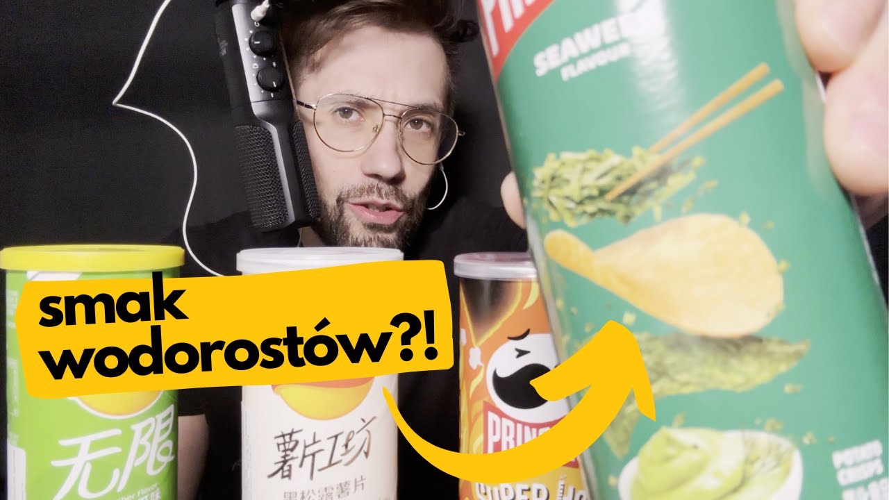 DZIWNE SMAKI CHIPSÓW (PRINGLES, LAY'S) z mojego sklepu | MUKBANG | ASMR ...