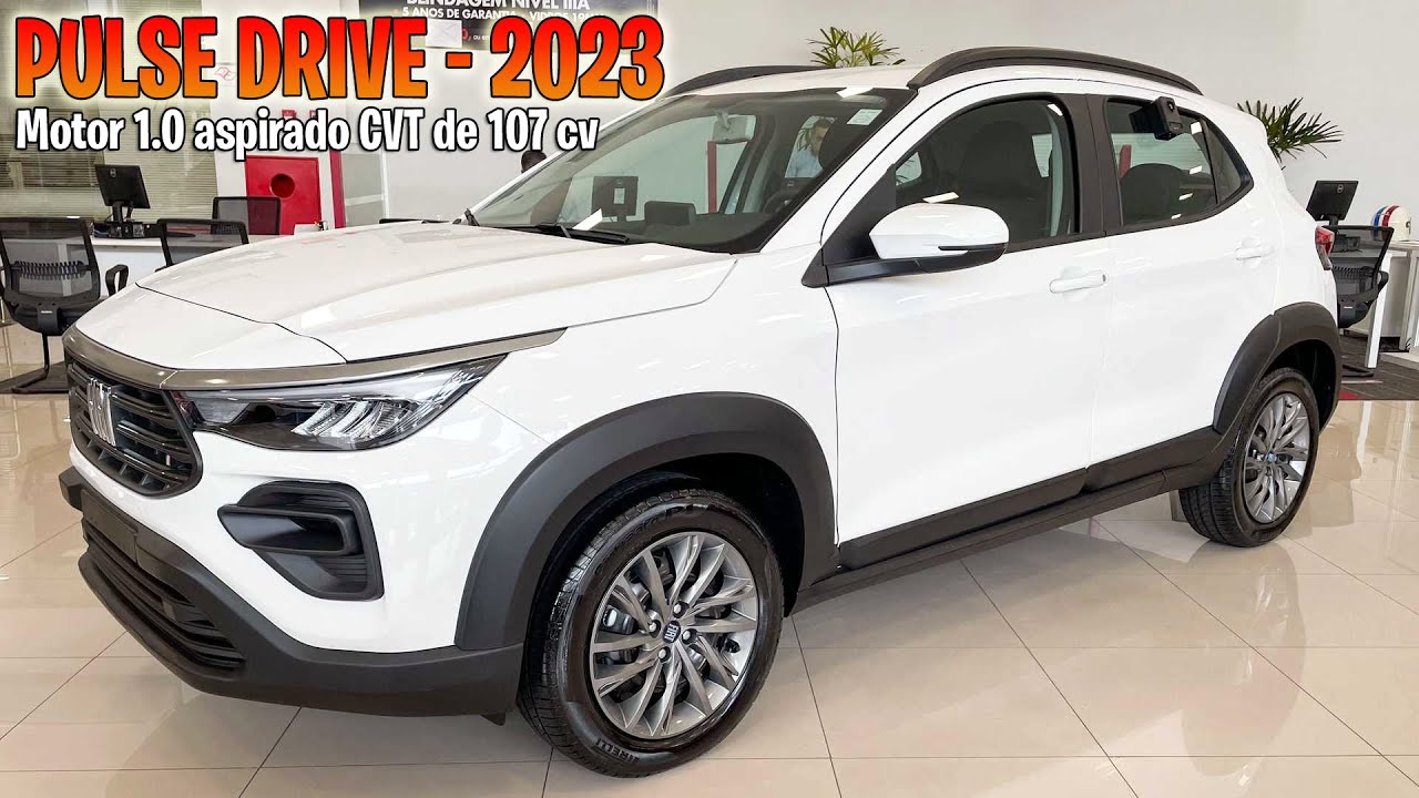 NOVO PULSE DRIVE CVT PERDE RODAS DE LIGA LEVE NA VERSÃO DE ENTRADA ...