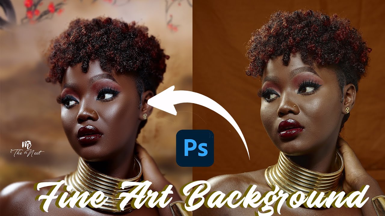 HOW TO MAKE FINE ART BACKGROUND IN ADOBE PHOTOSHOP [ JINSI YA ...