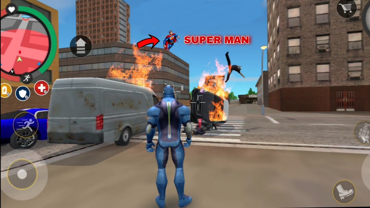 SUPER MAN GAME // SPIDER MAN GAME // VIDEO GAME // AXOMOHIT YT // - YouTube