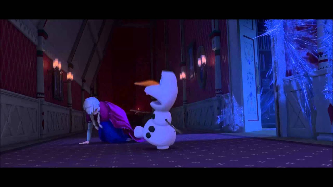 Elsa attacks Anna montage - FROZEN - YouTube
