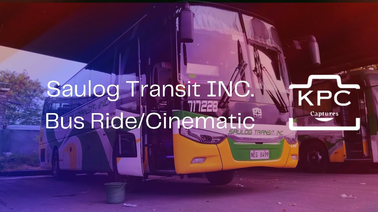 Saulog Transit INC. 717196 Bus Ride from Cavite City - PITX - YouTube