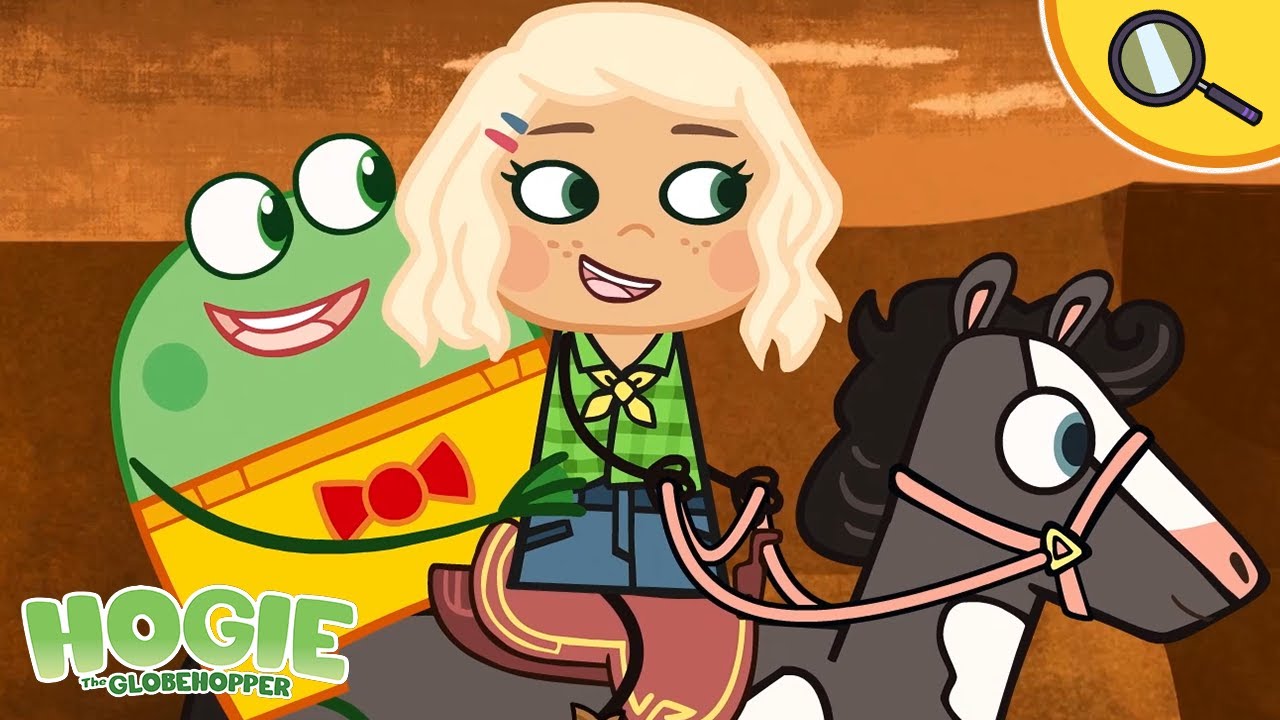 Hogie meets a Cowboy 🤠🐮 Hogie the Globehopper Full Episodes [1 hour] 🌍 ...