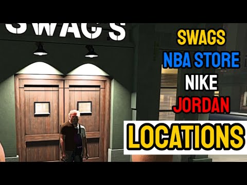 SWAGS,NBA STORE ,NIKE,JORDAN,COVERSE Location in NBA 2K26 (CURRENT GEN ...
