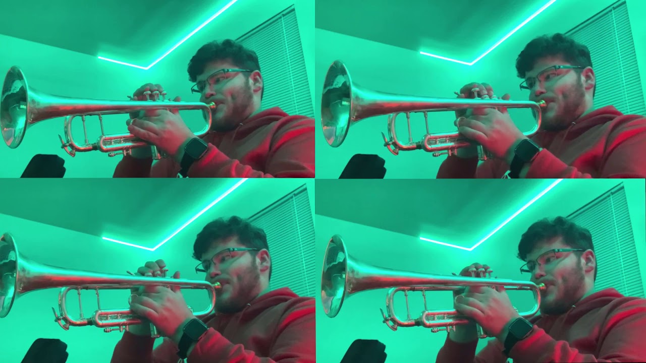 Mario Theme Trumpet Quartet - YouTube