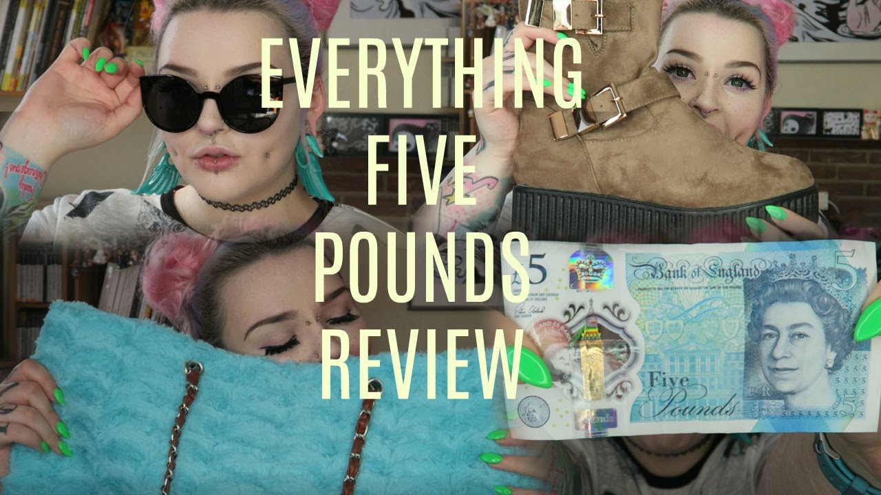 Everything Five Pounds Haul Review & Discount Code | Crazy Cat Paigey ...