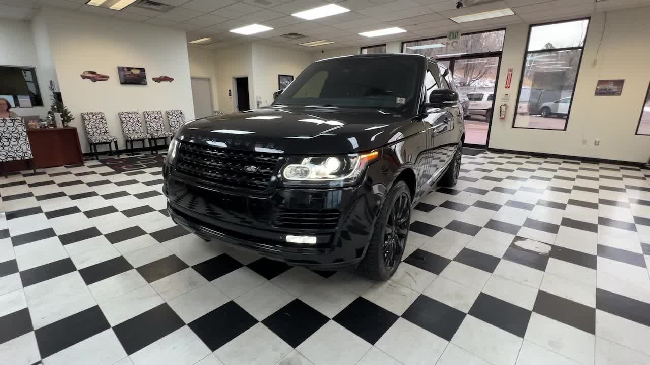 2015 Land Rover Range_Rover Supercharged Luxury 4WD SUV with Adaptive ...