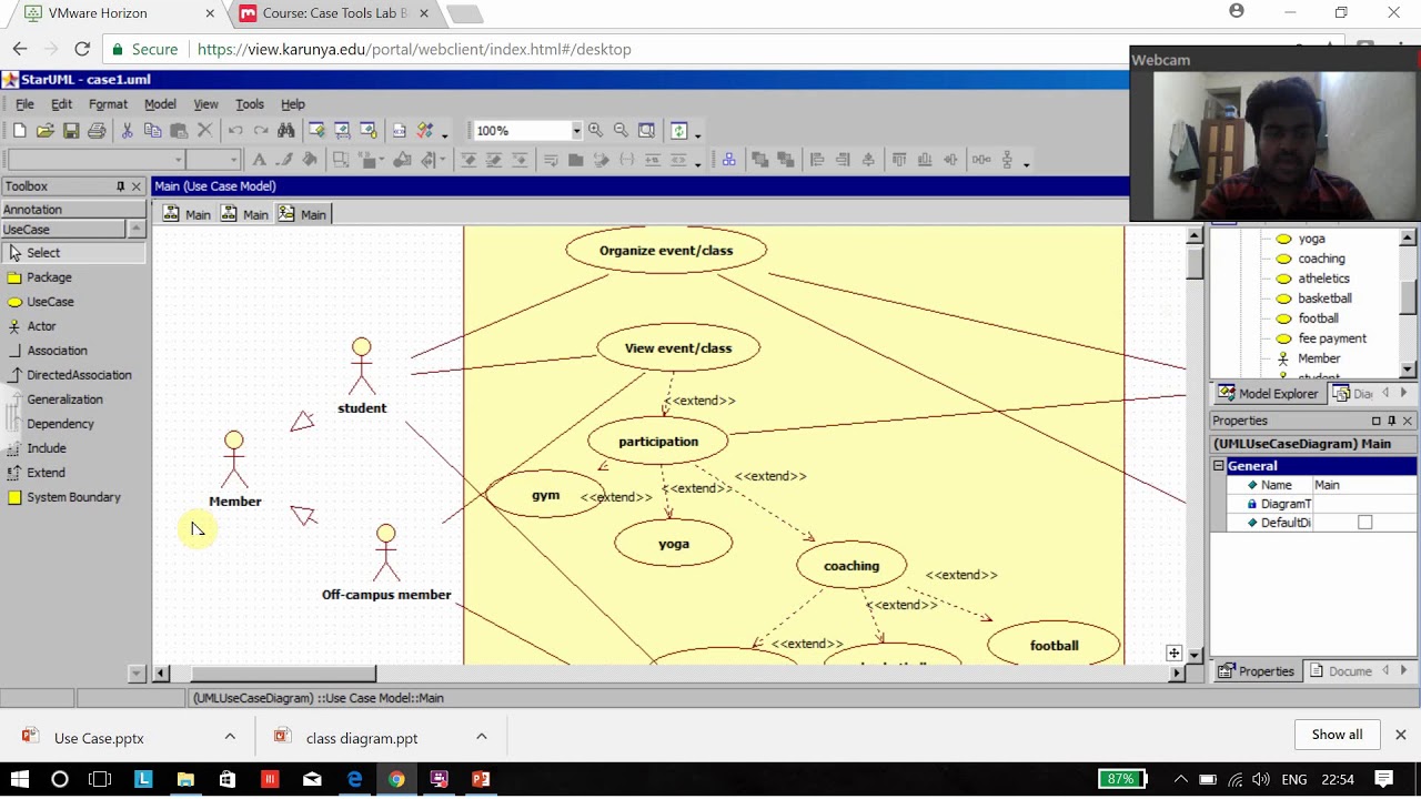 Case Tools Lab Exp- 1: Use case diagram - YouTube