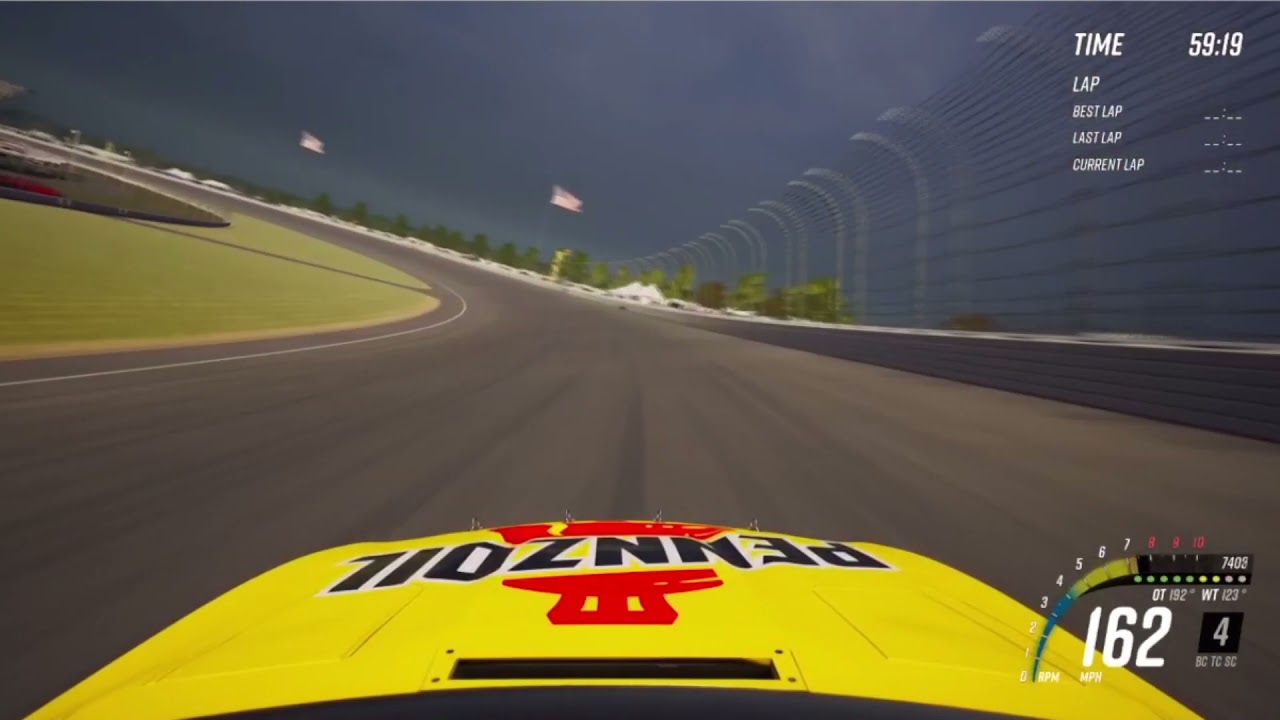 NASCAR 21: Ignition - 900 HP and Low Downforce Test [MOD] - YouTube