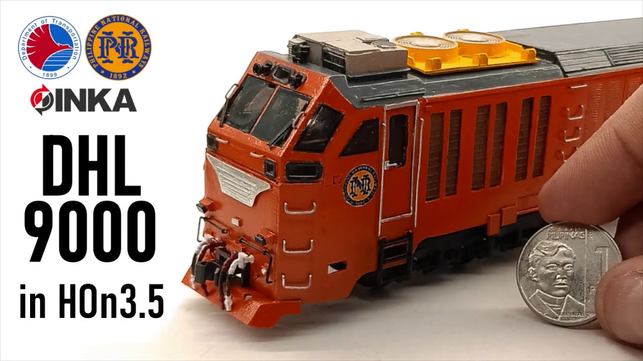 PNR CC300/DHL 9000 in HOn3.5 - YouTube