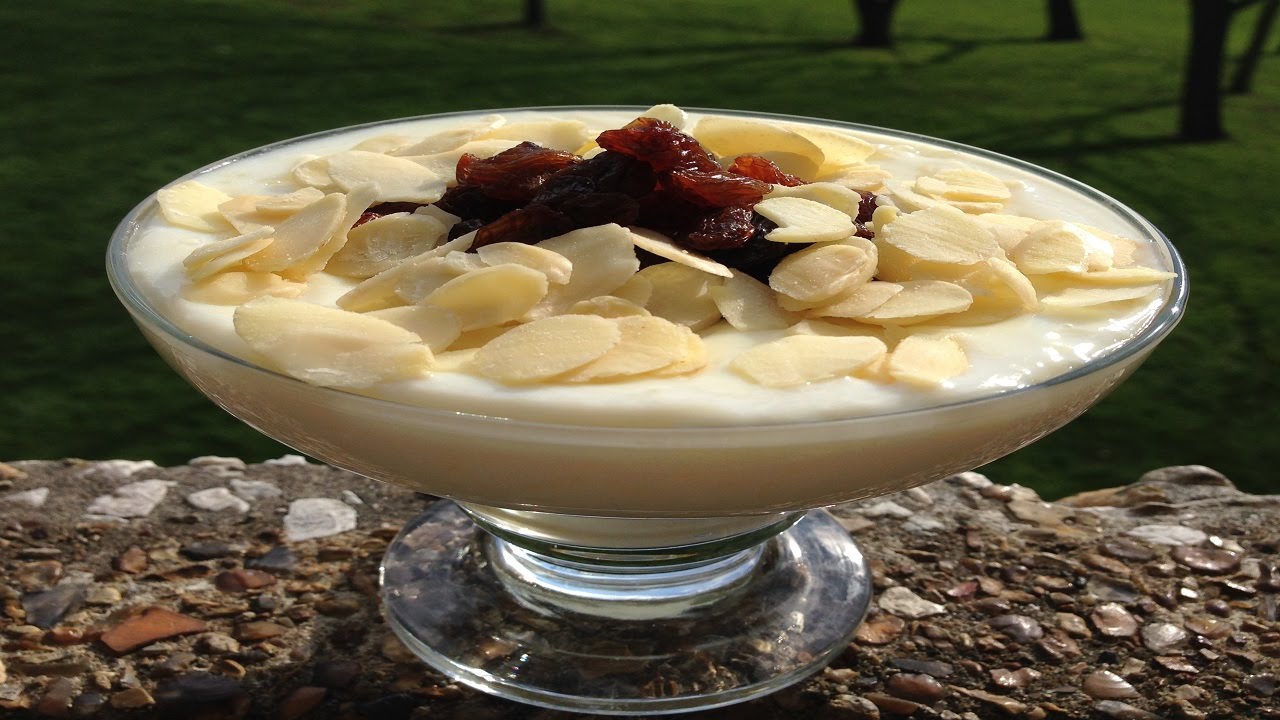 Lebanese Rice Pudding – Riz b Haleeb - طريقة تحضير الأرز بالحليب - YouTube