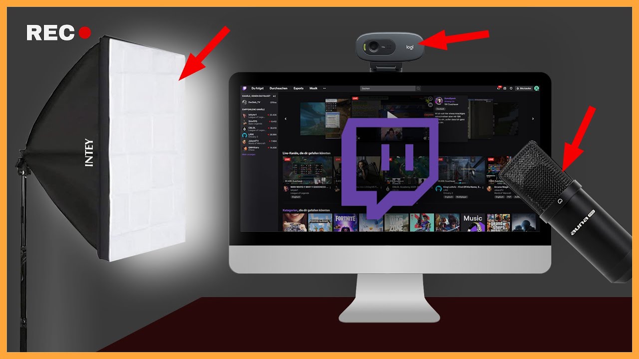 Streaming Setup für Beginner - Günstig aber TOP | Guide 2021 - YouTube