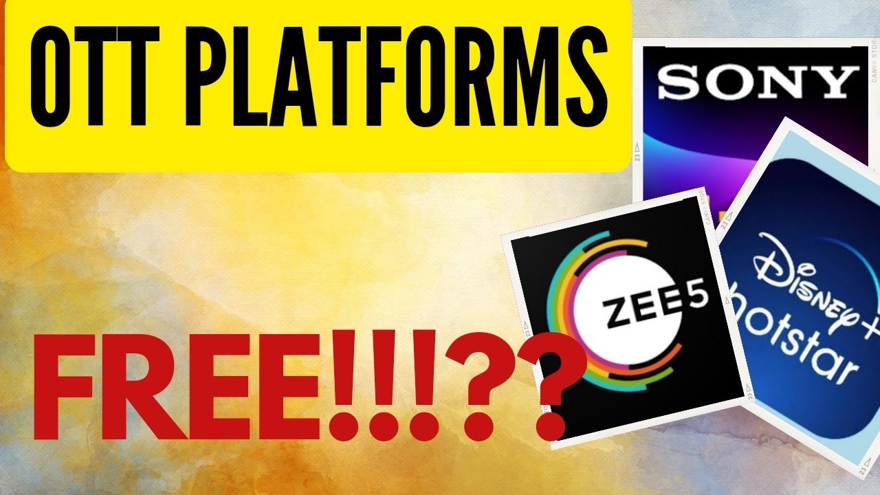 FREE!!! OTT PLATFORMS -PART -2 - YouTube