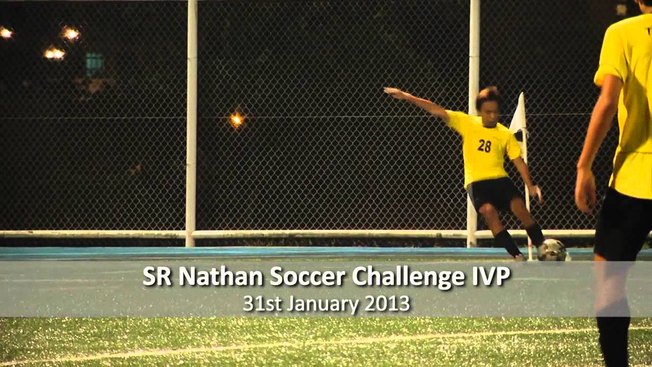 S R Nathan Soccer Challenge Final 2013 (IVP): Temasek Poly vs Combined ...