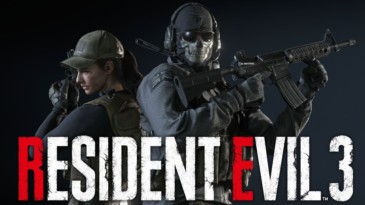 Resident Evil 3 (2020) Carlos mod Ghost - YouTube