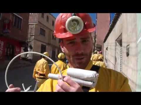 Buying dynamite in Potosi Bolivia - YouTube