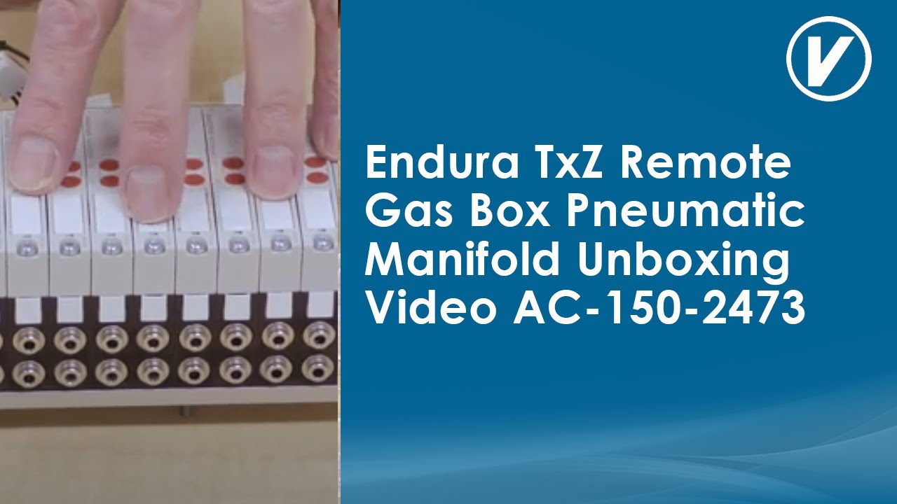 Endura TxZ Remote Gas Box Pneumatic Manifold Unboxing Video Product ...