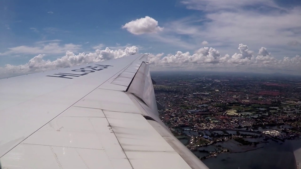 Asiana Airlines flight OZ701 Seoul Incheon to Manila Ninoy Aquino - YouTube