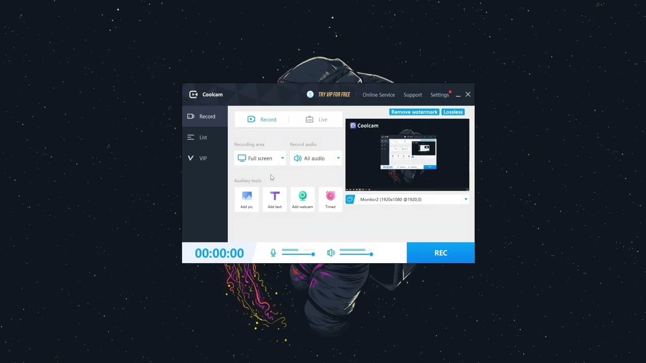 Introducing the recording options of Coolcam~ - YouTube