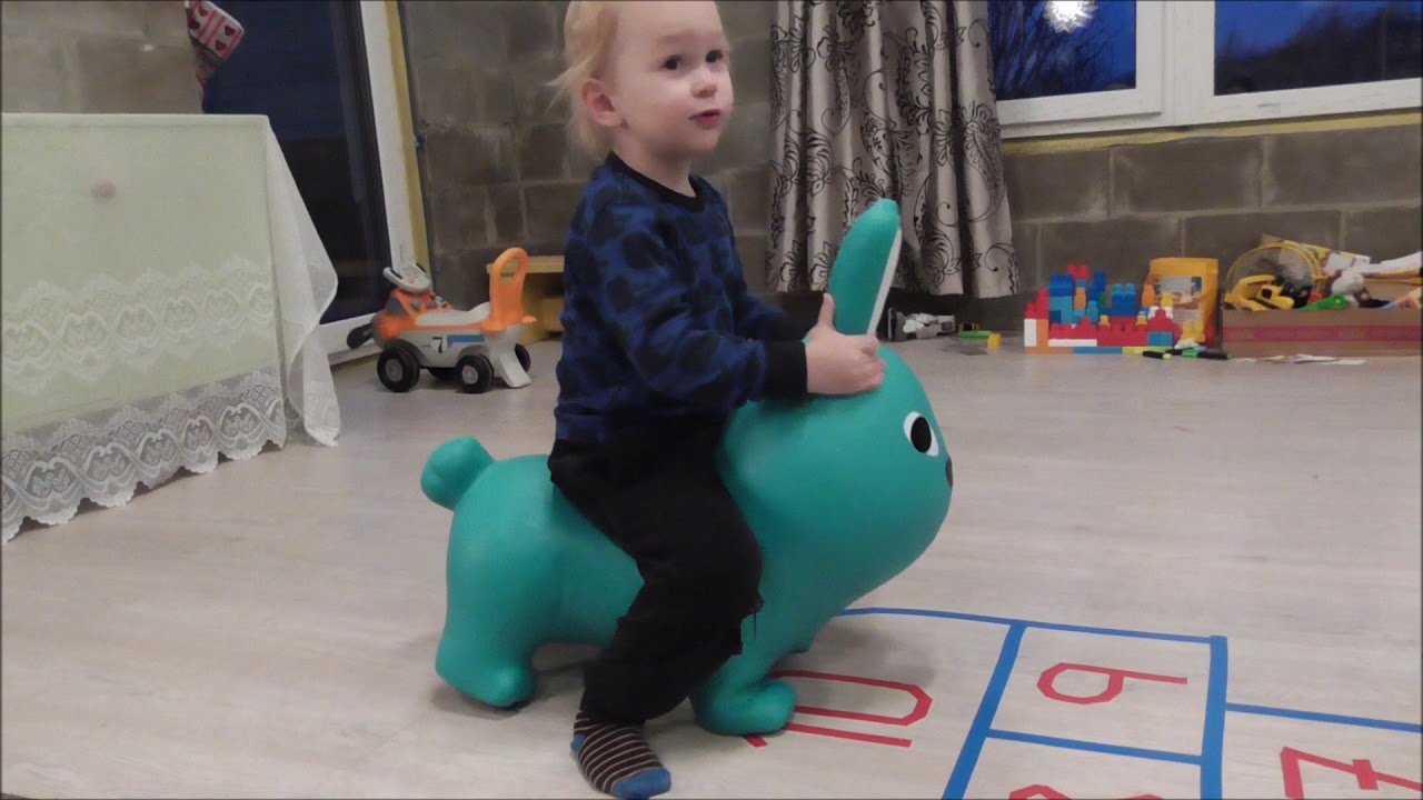My First JUMPY - Sea Green Rabbit - Gerardo's Toys - YouTube