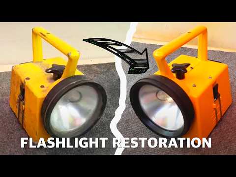 Intricate 1995 Flashlight Restoration: A Step-by-Step Vintage Guide ...