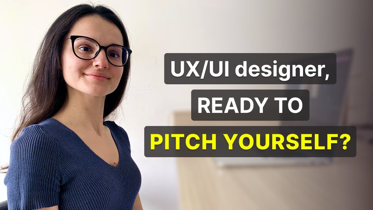 How to Pitch Yourself as a UX/UI Product designer - YouTube