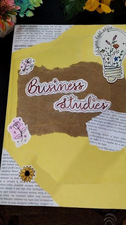 business studies file project cover design💗🌸 #project #class12 # ...