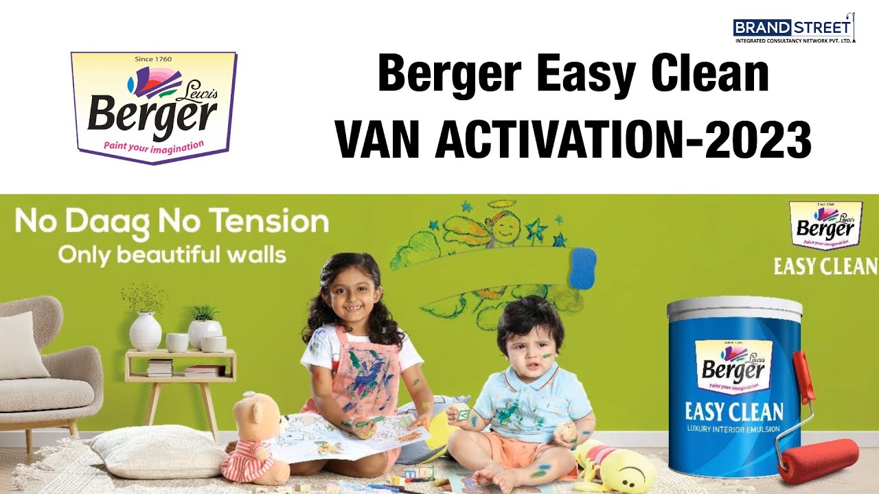 Berger Easy Clean Van Activation | Brand Street || 2023 - YouTube