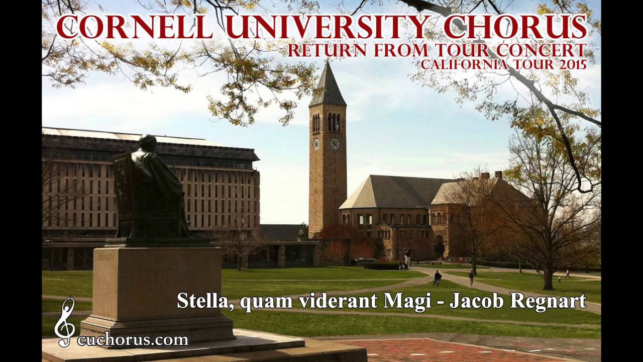 Cornell University Chorus - Stella, quam viderant Magi - YouTube