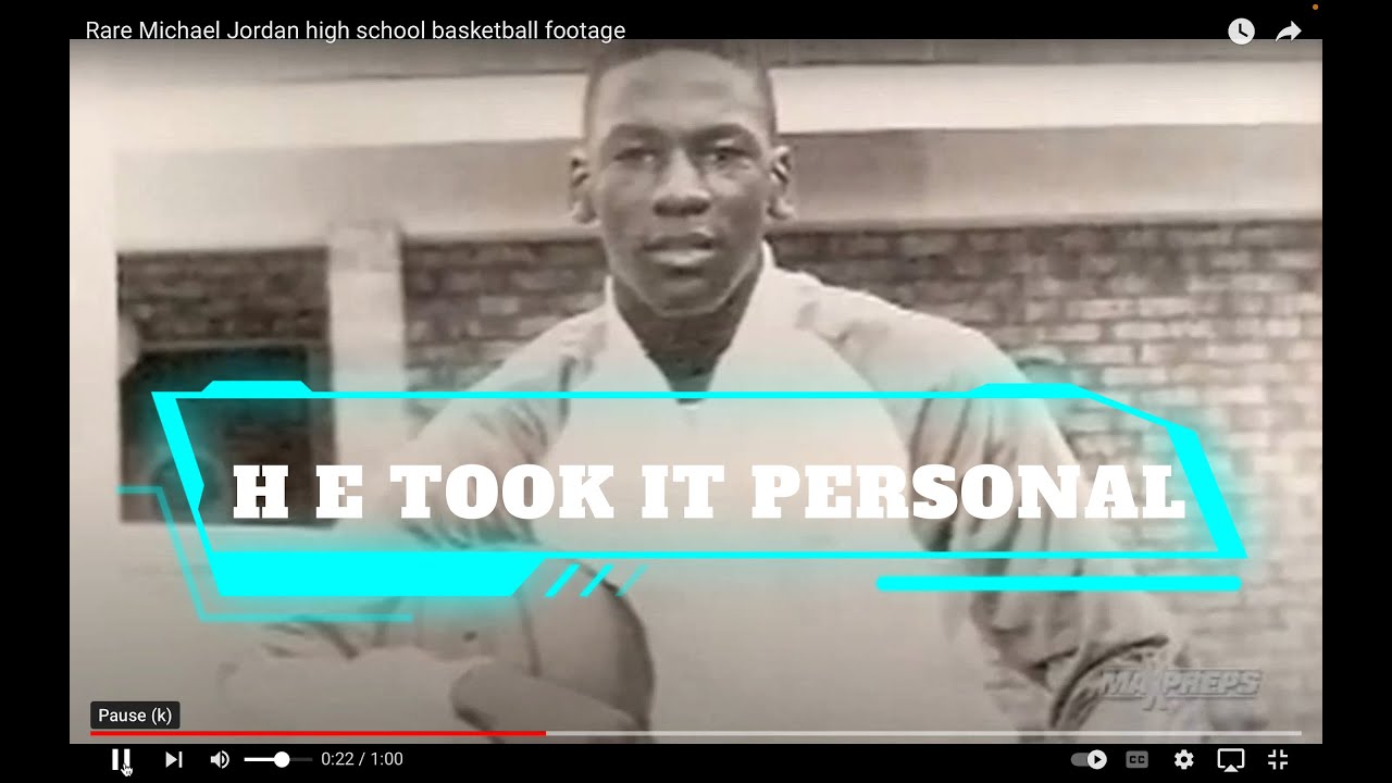 The Origins Of Why JORDAN Took It Personal - YouTube