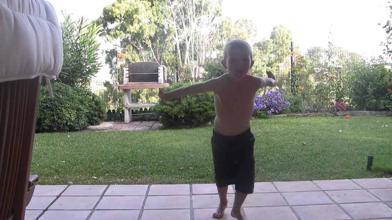 The Lazy Song dance (with unwelcome help!) - YouTube