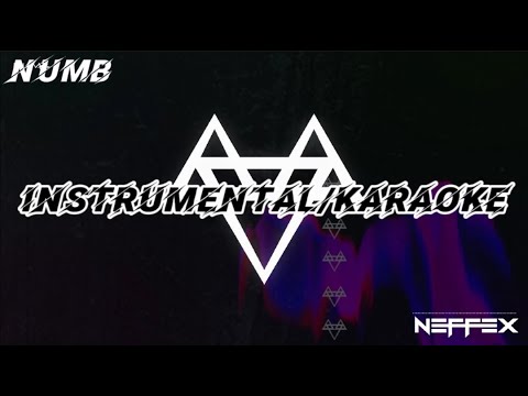 NEFFEX - Numb (Instrumental/Karaoke) - Lyric Video - YouTube