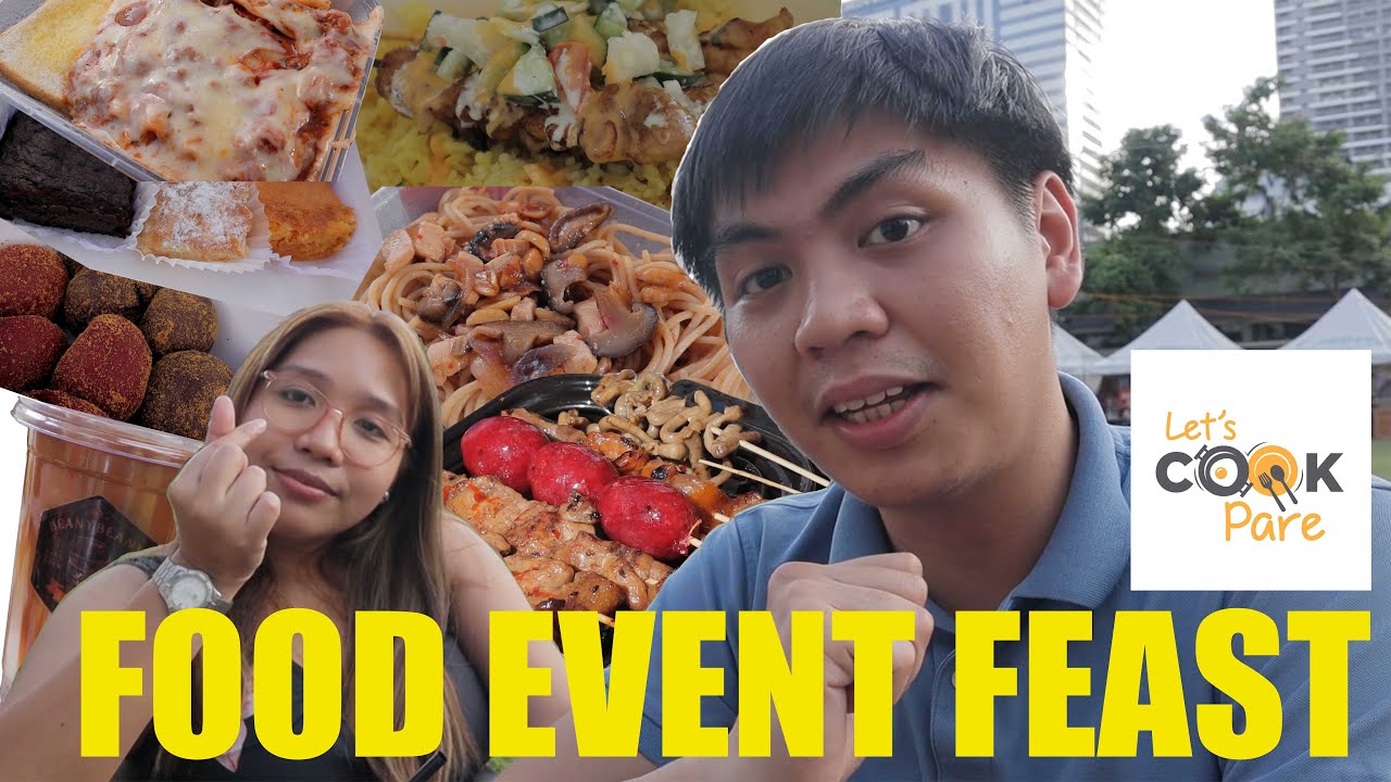 FOOD EVENT MARKET FEAST - Let's Cook Pare Family Day - YouTube