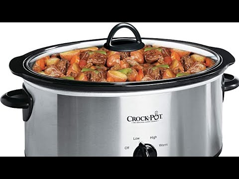 Crock-Pot 3-Quart Round Manual Slow Cooker - YouTube