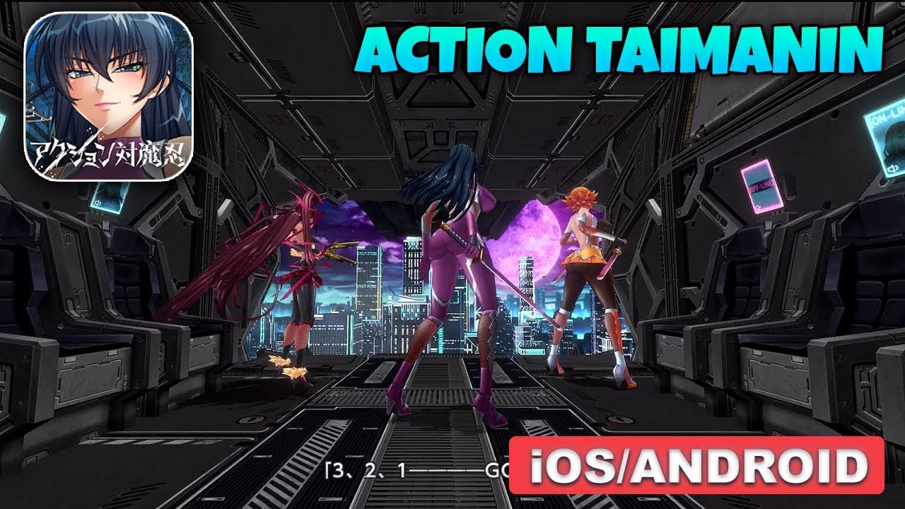 Action Taimanin Gameplay (Android, iOS) - YouTube