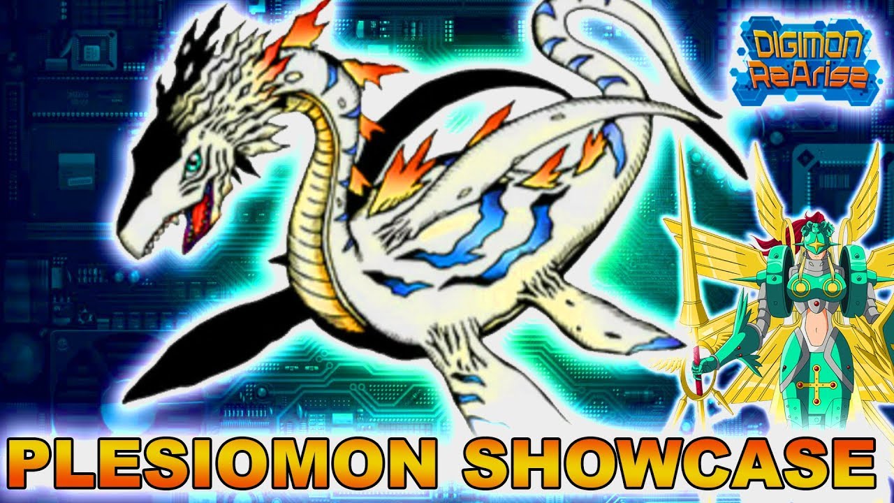 Digimon Plesiomon Card