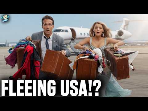 Blake Lively and Ryan Reynolds FLEEING to UK After Baldoni Lawsuit DESTROYS Her Career!?