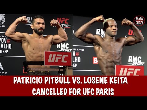 Patricio Pitbull vs. Losene Keita FIGHT CANCELLED for UFC Paris