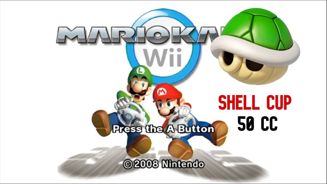 Mario Kart Wii Shell Cup 50 cc - YouTube