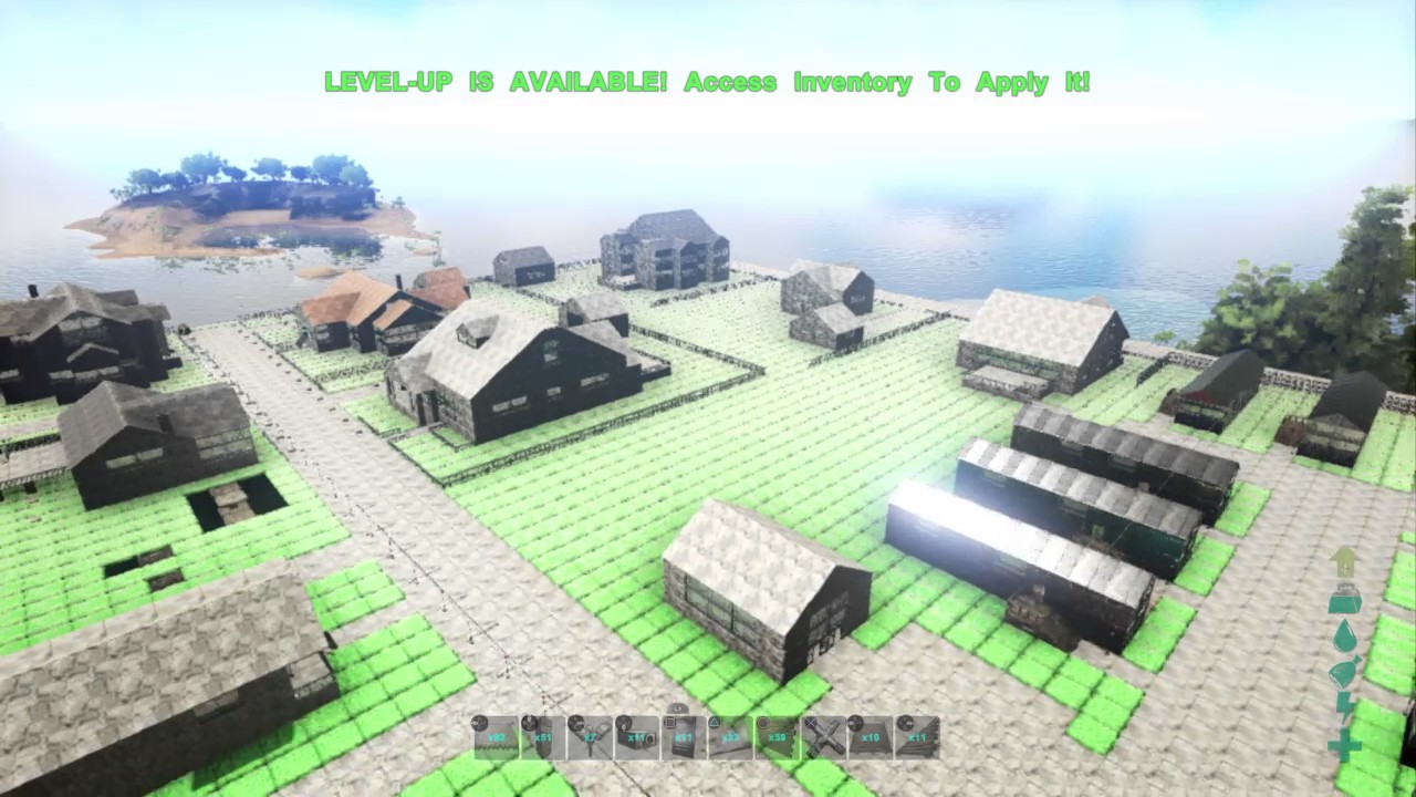 ARK: Survival Evolved city build - YouTube