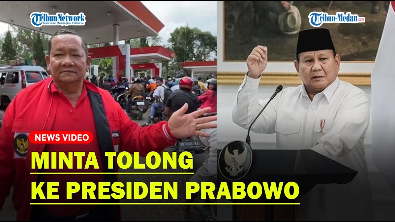 Rapidin ke Prabowo: Pak Presiden Warga Berjam-jam Antre BBM - YouTube