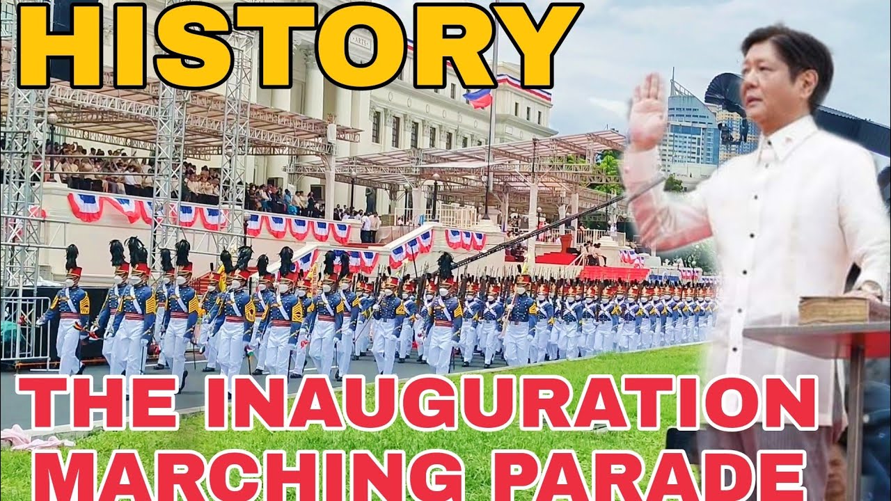 MARCHING PARADE DURING INAUGURATION OF 17TH PRESIDENT OF THE ...
