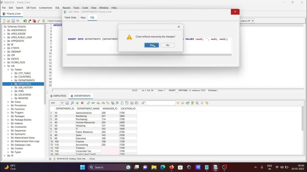How to connect oracle with razorsql - YouTube
