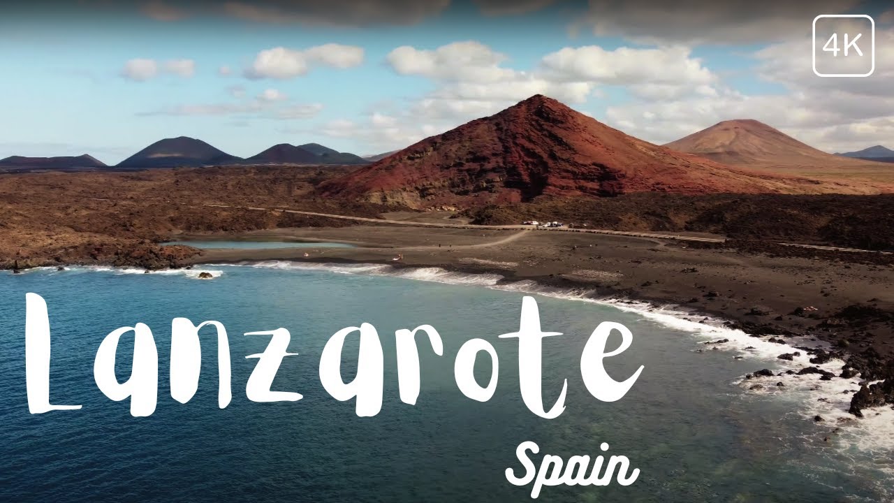 This is Lanzarote... Volcanic Island with Unique Landscape [4K] - YouTube